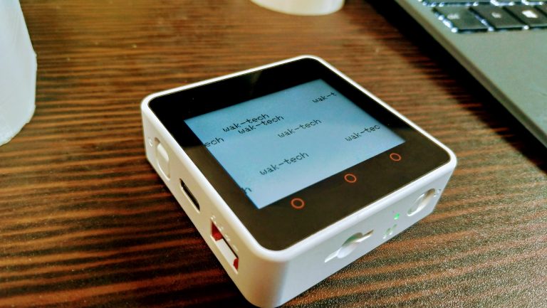 【M5stack-core2】ディスプレイの使い方 | Wak-tech